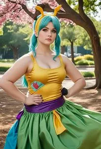 Free Plus Size Bulma Cosplay Face Swap