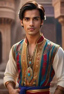 Aladdin Prince Outfit Face Swap