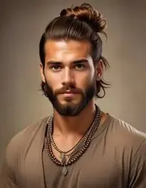 Man Man Bun Style Face Swap