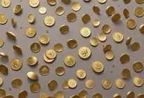 Free Falling Gold Coin Wallpaper Add Your Photos