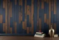 Free Navy Wood Panel Wallpaper Add Your Photos