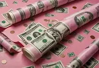 Free Pink Money Aesthetic Wallpaper Add Your Photos