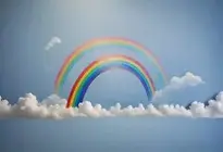 Free Rainbow Wallpaper Blue Add Your Photos