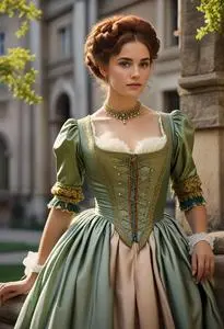 Regency Era Costume Face Swap