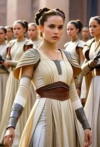 Free Padme Amidala Attack The Clones Outfit Face Swap