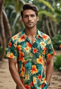 Tropical Dress Code Male Face Swap