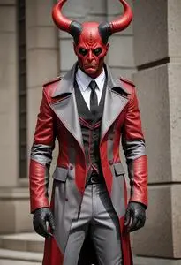 Free Helltaker Azazel Cosplay Face Swap