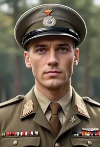 German General Ww2 Uniform Face Swap