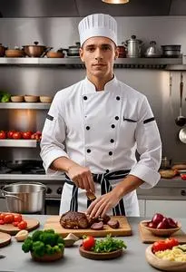 Chef Proper Uniform Face Swap