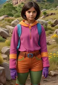 Free Boots Costume From Dora The Explorer Face Swap