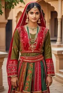 Marwari Traditional Dress Face Swap