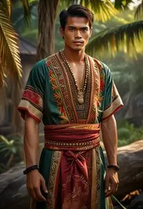 Philippine Traditional Costume Male Face Swap