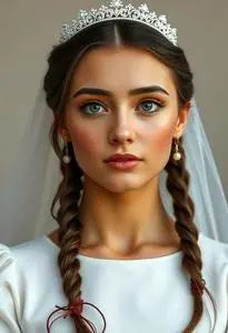 Free First Communion Hairstyle Crown Face Swap