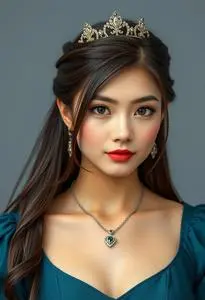 Free Debut Hairstyle Crown Face Swap