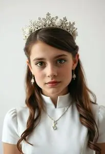 Free First Communion Hairstyle Crown Face Swap