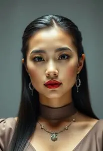 Free Modern Filipiniana Hairstyle Face Swap