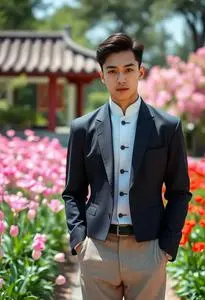 Free Chinese Formal Wear Man Face Swap