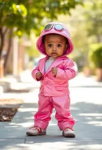 Pink Pimp Suit Face Swap