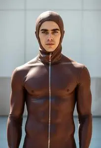Adult Skin Suit Costume Face Swap