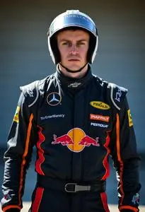 Adult Race Car Driver Costume Face Swap
