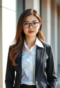 Formal Office Look Woman Costume Face Swap