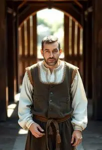 Free Medieval Peasant Costume Man Face Swap