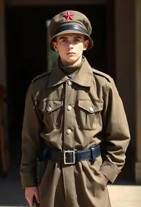 Free Soviet Soldier Halloween Costume Face Swap