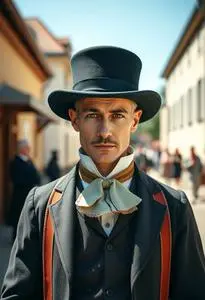 Free Victorian Gentleman Fancy Dress Face Swap