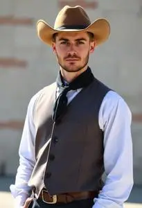 Western Formals Male Costume Face Swap