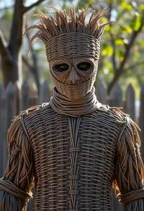 Wicker Man Halloween Costume Face Swap