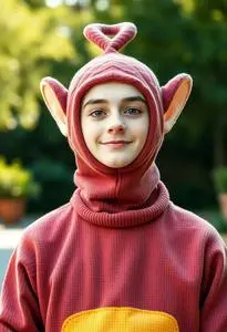 Teletubby Costume Male Face Swap