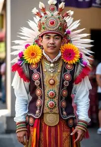 Free Panagbenga Festival Costume Male Face Swap