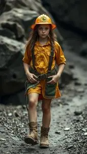 Gold Miner Costume Face Swap