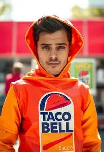 Free Fire Taco Bell Sauce Packet Taco Bell Costume Face Swap