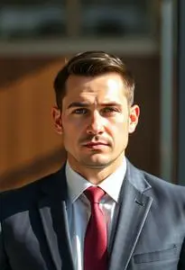 Formal Business Attire Male Face Swap
