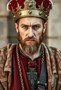 Medieval King Man Face Swap
