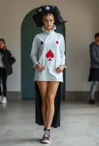 Queen Spades Costume Face Swap