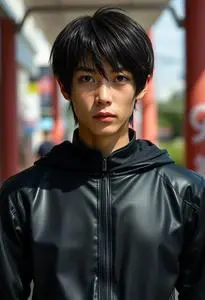 Free Gantz Cosplay Man Face Swap