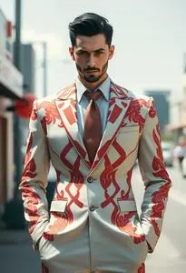 Goro Majima Suit Costume Face Swap
