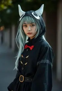 Anime Manga Halloween Costume Adult Face Swap
