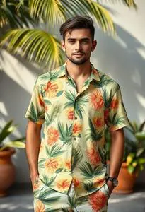 Tropical Dress Code Male Face Swap