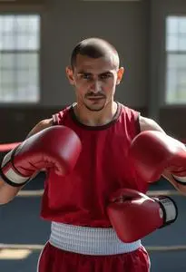 Boxing Trainer Costume Face Swap