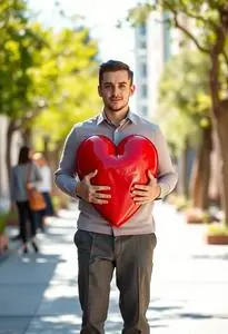 Heart Costume Adult Face Swap