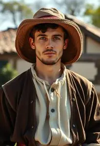 Medieval Peasant Costume Man Face Swap