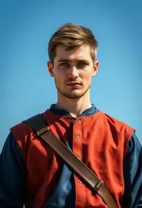 Medieval Squire Costume Face Swap
