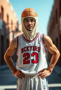 Basketball Player Costume Face Swap