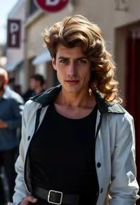 Grease Costume Adult Face Swap