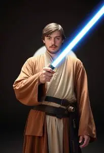 Obi Wan Kenobi Costume Man Face Swap