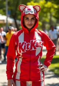 Free Kit Kat Fancy Dress Costume Face Swap