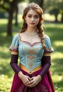Free Adult Princess Anna Costume Face Swap